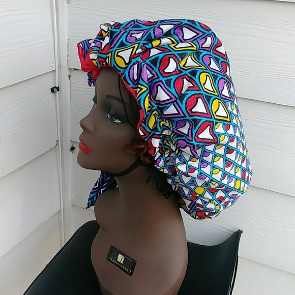 Dresses | Africa Fabric Hair Bonnet | Poshmark